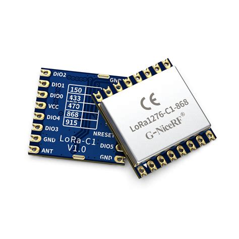 LoRa1276 C1 SX1276 868MHz 100mW CE RED Certified LoRa Module With ESD