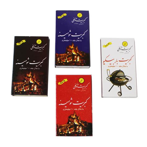 قیمت و مشخصات کبریت توکلی مدل 05 01 مجموعه 4 عددی زیراکو