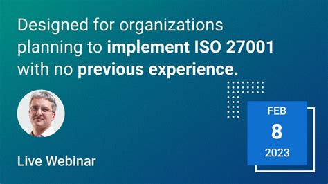 Dejan Kosutic On Linkedin Webinar Iso27001 Scope