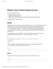 Intro To Python Part Pdf Intro To Python Part Module Part