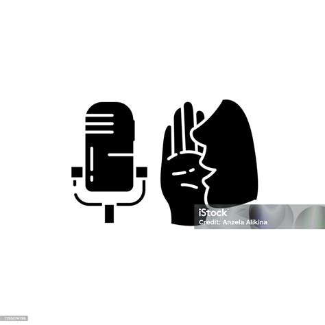 속삭임 사운드 녹음 색상 라인 아이콘 자율 감각 자오선 응답 소리를 즐기는 상징으로 음파 편집 가능한 스트로크 감각 지각에 대한 스톡 벡터 아트 및 기타 이미지 Istock