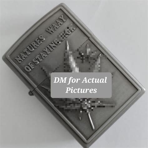 Metal Body Kerosene Naked Flame Lighter Sports Equipment Hiking