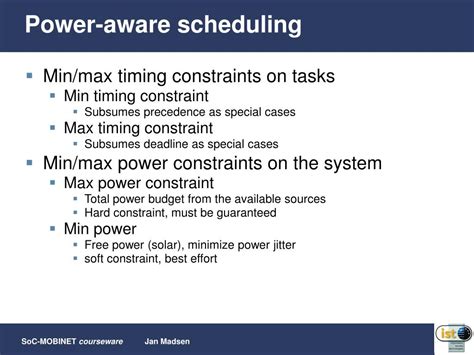 Ppt Power Aware Scheduling Powerpoint Presentation Free Download Id444774