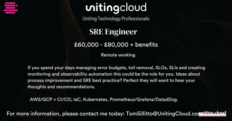 Thomas Sillitto On Linkedin Sreengineer Sre Cloudjobs