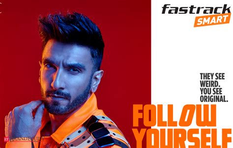 Ranveer Singh Fastrack Ranveer Singh Encourages To Follow Yourself In Fastrack Smarts New Ad