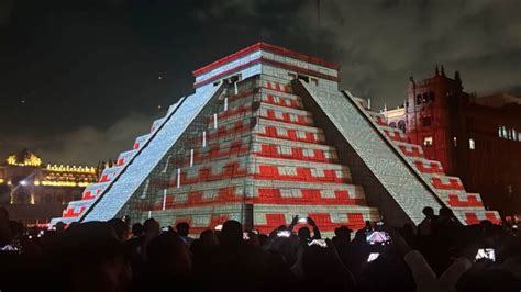 Disfruta Del Videomapping En La Réplica De La Pirámide De Kukulkán Unotv