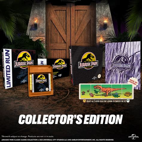 Jurassic Park Collectors Edition Gb Limited Run Games