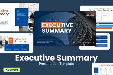 Executive Summary Keynote Template Design Template Place