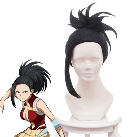 Boku No Hero Academia My Hero Academia Momo Yaoyorozu Cosplay Wig Blac