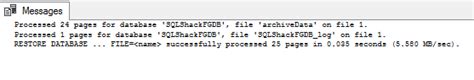 Sql Server中的数据库文件组和零碎还原 Csdn博客