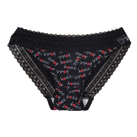 여성용 레이스 프린팅 팬티 플러스 사이즈 스루 웨이스트 비키니 브리프 속옷 섹시한 코튼 속옷 Aliexpress