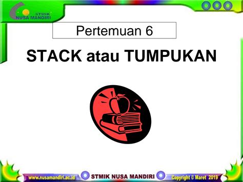 SOLUTION 6 Struktur Data Stack Atau Tumpukan Studypool
