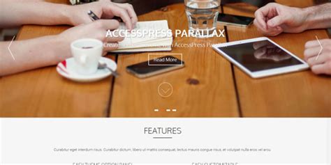 Accesspress Parallax Crazy Themes