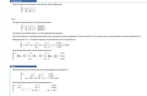 Solved Perform The Row Operation And Write The Equivalent Chegg Com