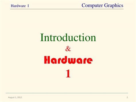 Ppt Computer Graphics Powerpoint Presentation Free Download Id6196289
