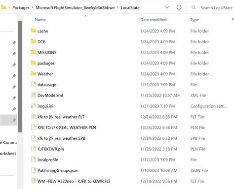 How To CHANGE MSFS Flight Plan Folder Hardware Peripherals Microsoft Flight Simulator