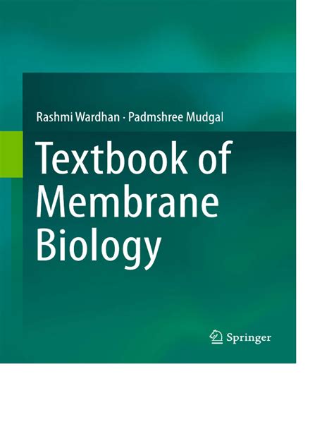 Membrane Biology Pdf