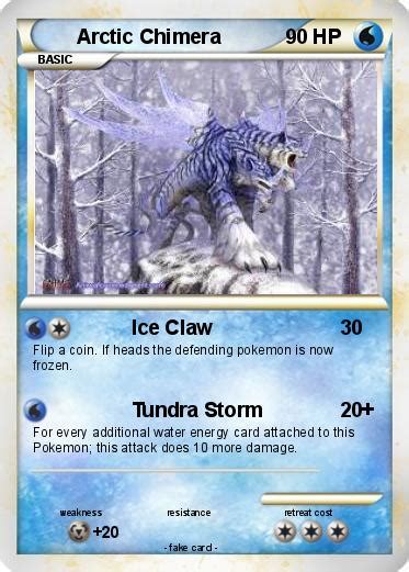 Pokémon Arctic Chimera Ice Claw My Pokemon Card