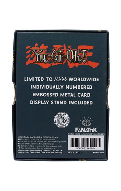 Yu Gi Oh Replica Card Dark Paladin Limited Edition Cosmic Realms