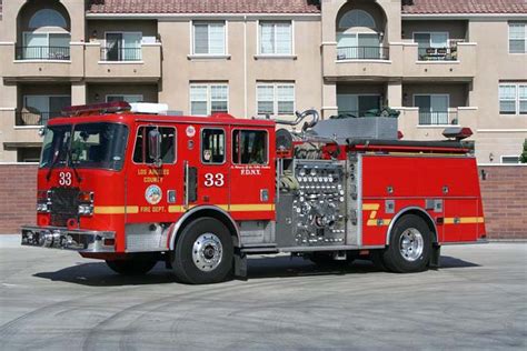 Fire Engines Photos Los Angeles County Fd Engine 33