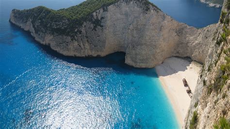 578053 Beach Sea Landscape Navagio Beach Zakynthos Greece Wallpaper