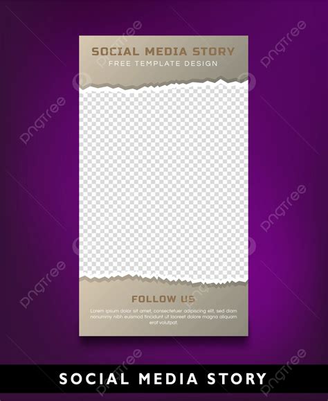 Minimalist Social Media Story Post Template Vol 88 Vector Template