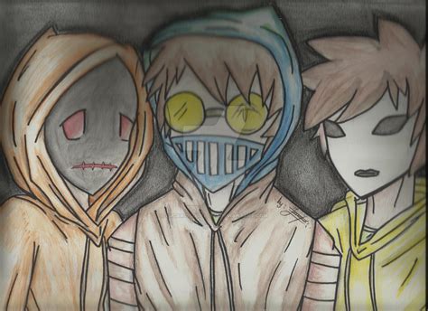 Ticci Toby Masky And Hoodie By Lucariolover1993 On Deviantart