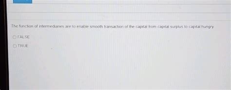 The Function Of Intermediaries Are To Enable StudyX