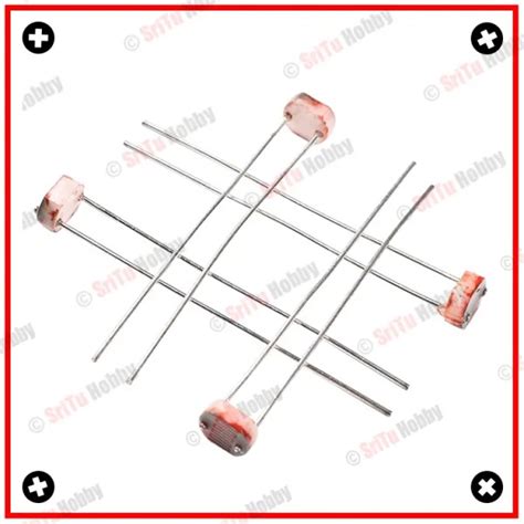 10pcs Ldr Photo Light Sensitive Resistor Photoelectric