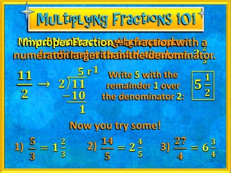 Simple Multiplying Fractions Powerpoint Pptx