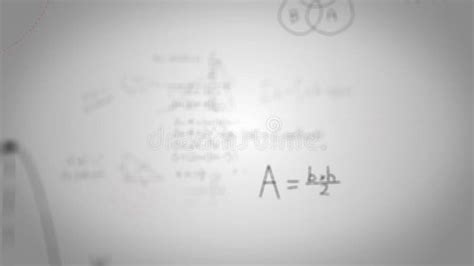 Math Formulas On Triangle Explanation Stock Footage Video Of Learning Principles 380806176