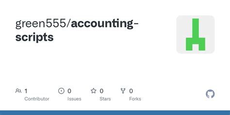 Github Green Accounting Scripts