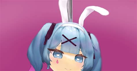 初音ミカ ラビットホル🐰🕳️ 鵪鶉のイラスト Pixiv