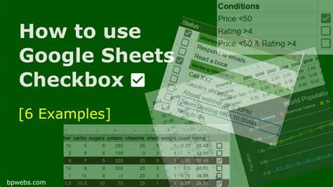 How To Put Checkbox In Google Sheet Printable Forms Free Online