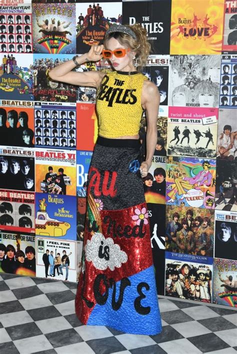 Stacey Bendet At Alice Olivia Celebrates Their Beatles Collaboration