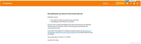 【问题报错】tensorboard常见的报错问题 onednn custom operations are on you may see
