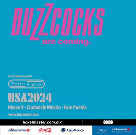 Siguen Vigentes Buzzcoks Viene A México Este Año Revista Kuadro