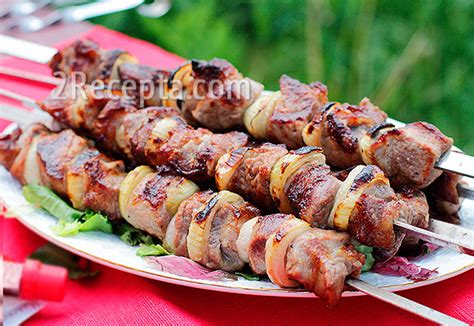 Шашлык из свинины в уксусе - пошаговый рецепт с фото