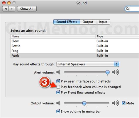 How To Turn Off The Clicking Sound When Adjusting The Volume In Mac Os X