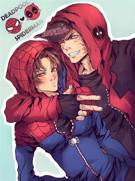 Spiderman And Deadpool Yaoi