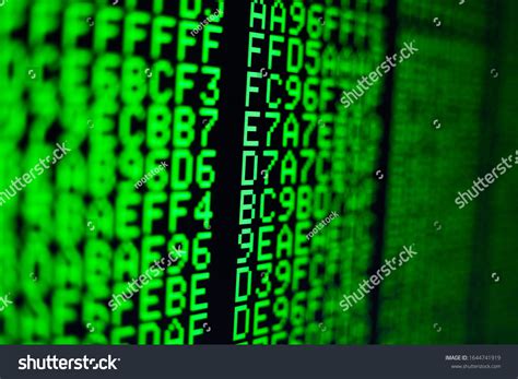 Computer Code On Screen Programming Language Foto Stok 1644741919