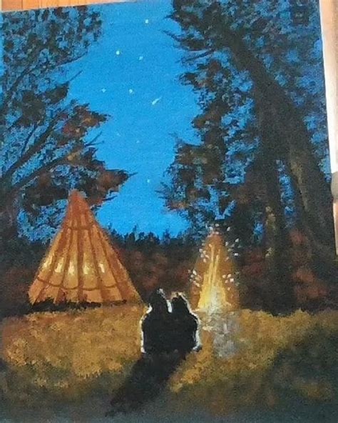 Acrylic Canvas Painting At Piece In Ambattur Id