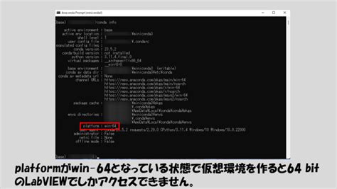 LabVIEWからMinicondaで作成した仮想環境にアクセス マーブルルール