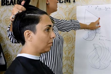 Tunsoare Pixie Bobandundercut Academia De Beauty Dorina Gheorghe