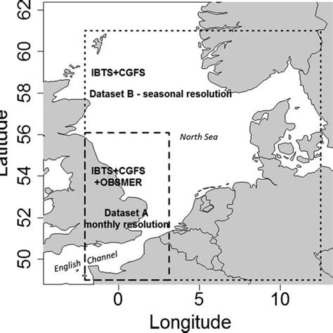 Spatial Coverage Of Data Sets A And B Download Scientific Diagram