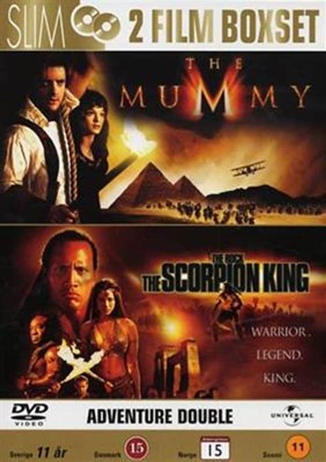 The Mummy The Scorpion King Dvd 2 Filmer I En Powermaxx No