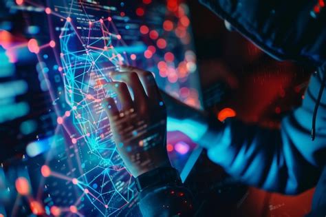 Premium Photo Digital Technology Concept Cyber Security Data