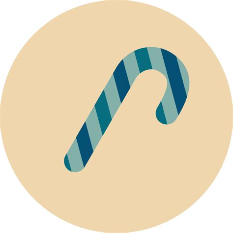 Christmas Candy Cane Icon 13786069 Vector Art At Vecteezy