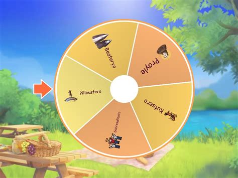 Talasalitaan Spin The Wheel