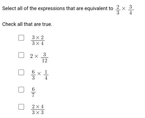 Select All Of The Expressions That Are StudyX